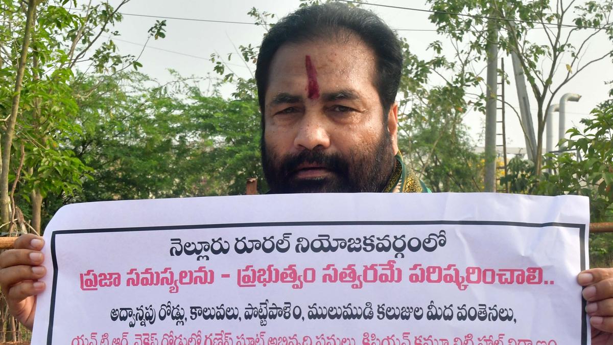 Andhra Pradesh: Ministers target dissident YSRCP legislator Kotamreddy Sridhar Reddy during ...